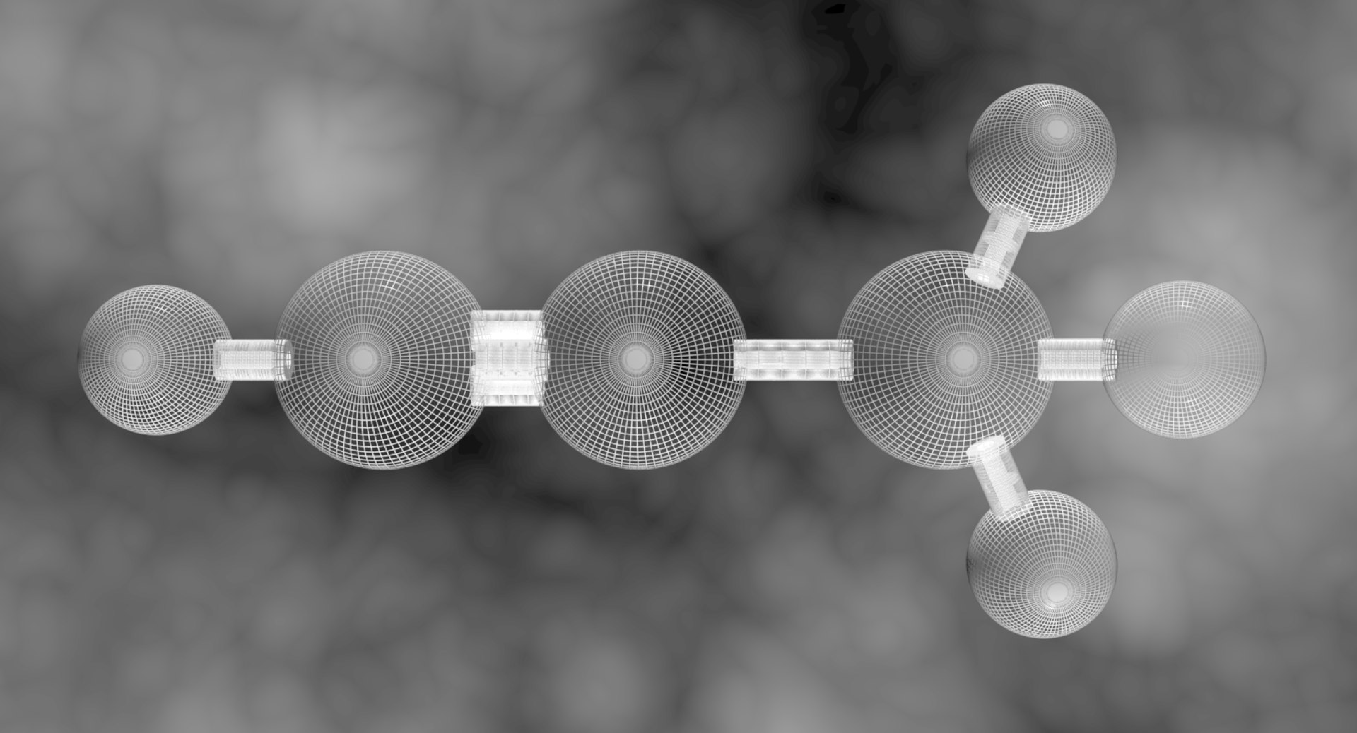Propyne - Methylacetylene Ch3c=ch 3d Max
