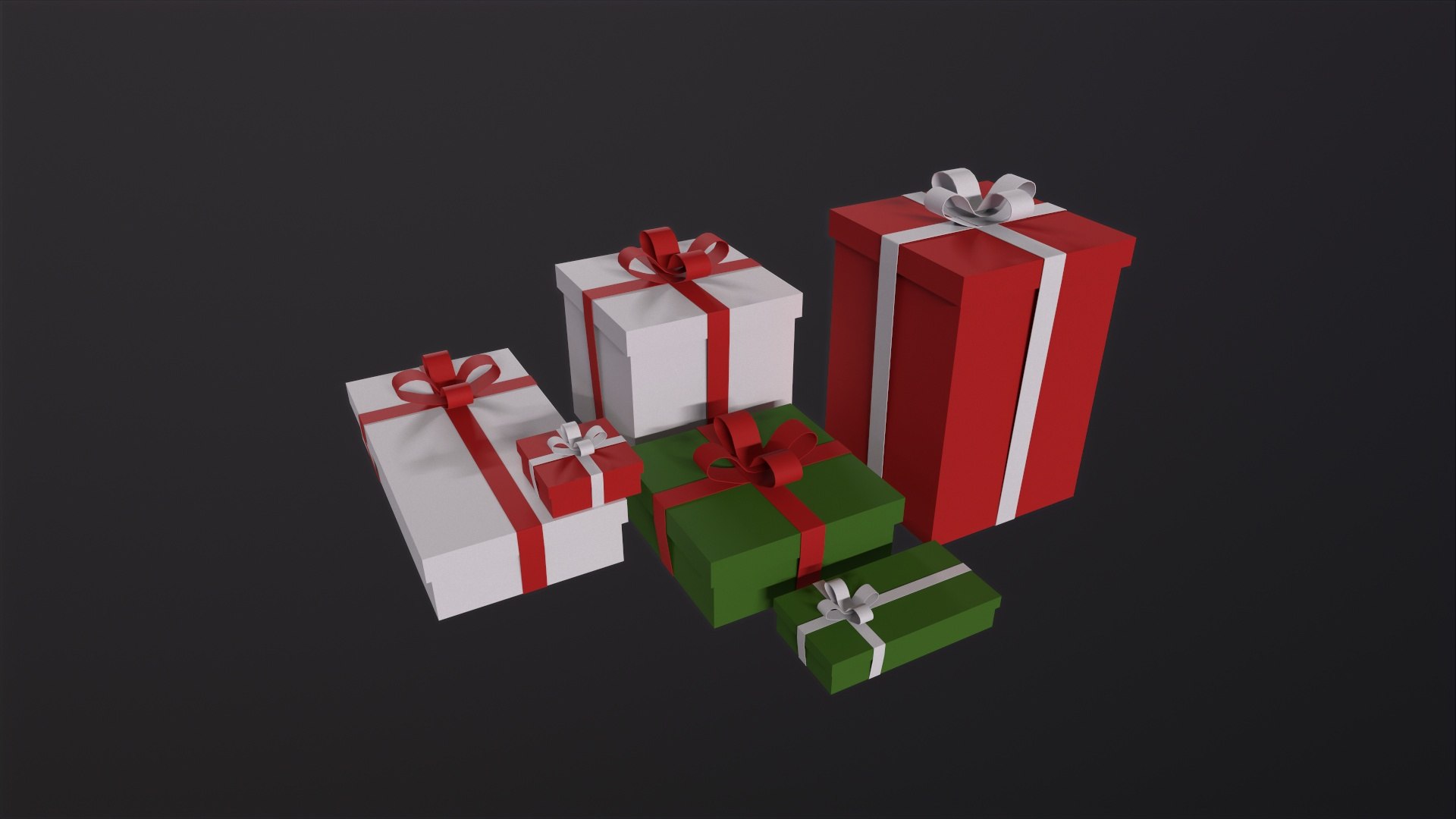 3D Gift Boxes - TurboSquid 2094907