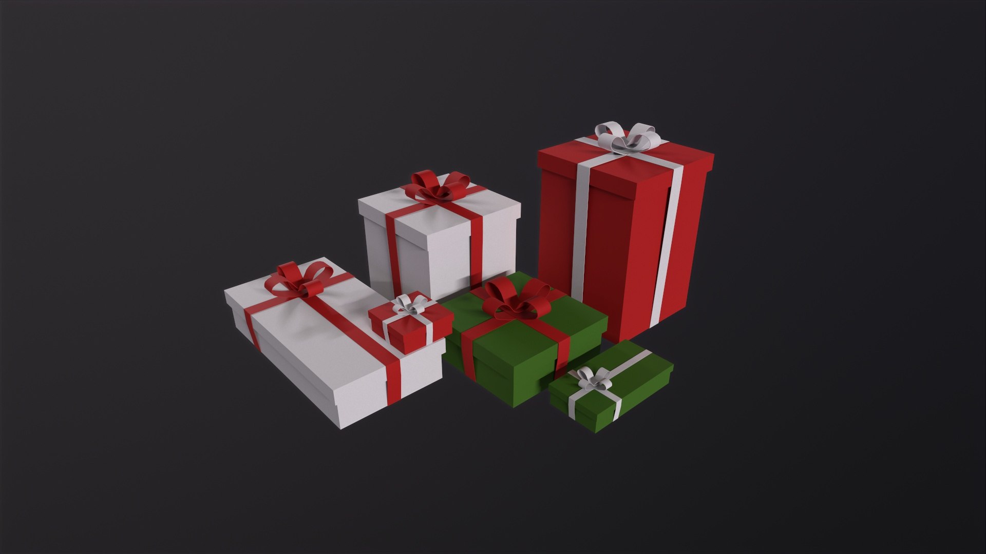 3D Gift Boxes - TurboSquid 2094907