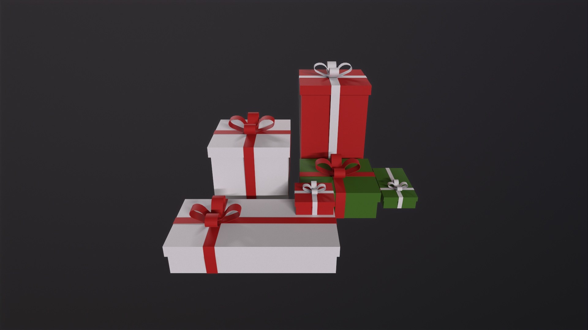 3D Gift Boxes - TurboSquid 2094907