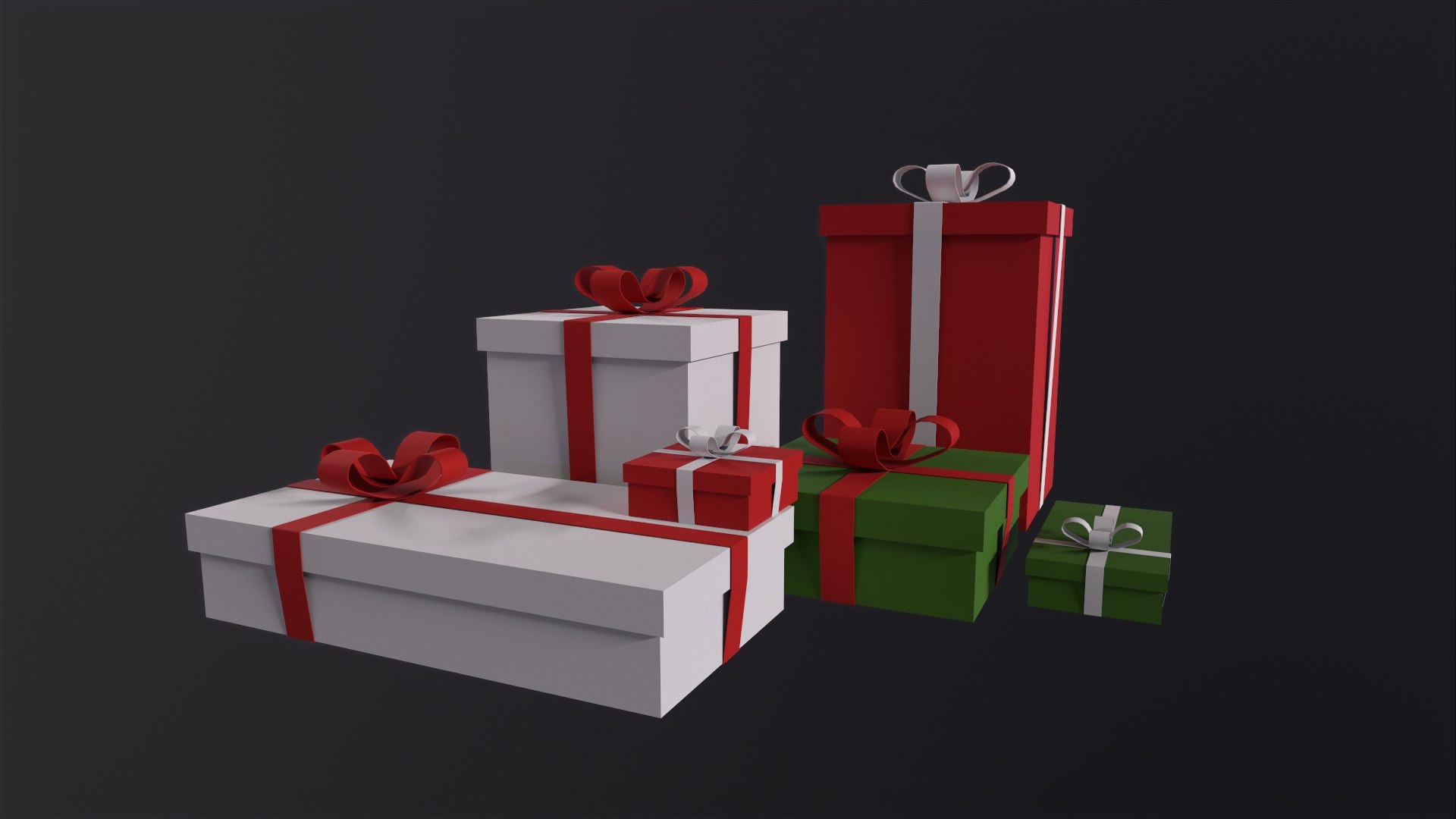 3D Gift Boxes - TurboSquid 2094907