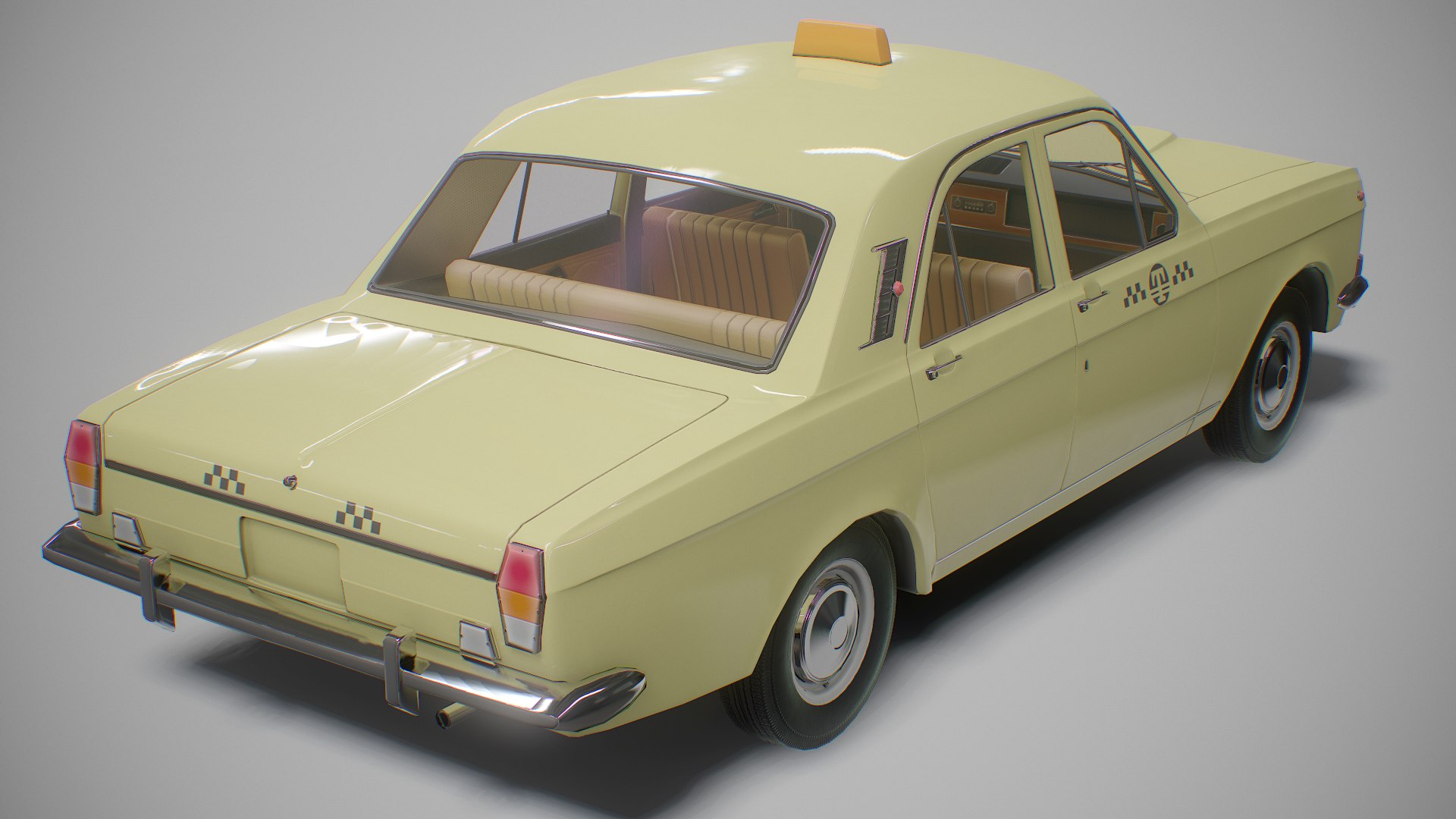 Old Classic Sedan 3D Model - TurboSquid 1406316