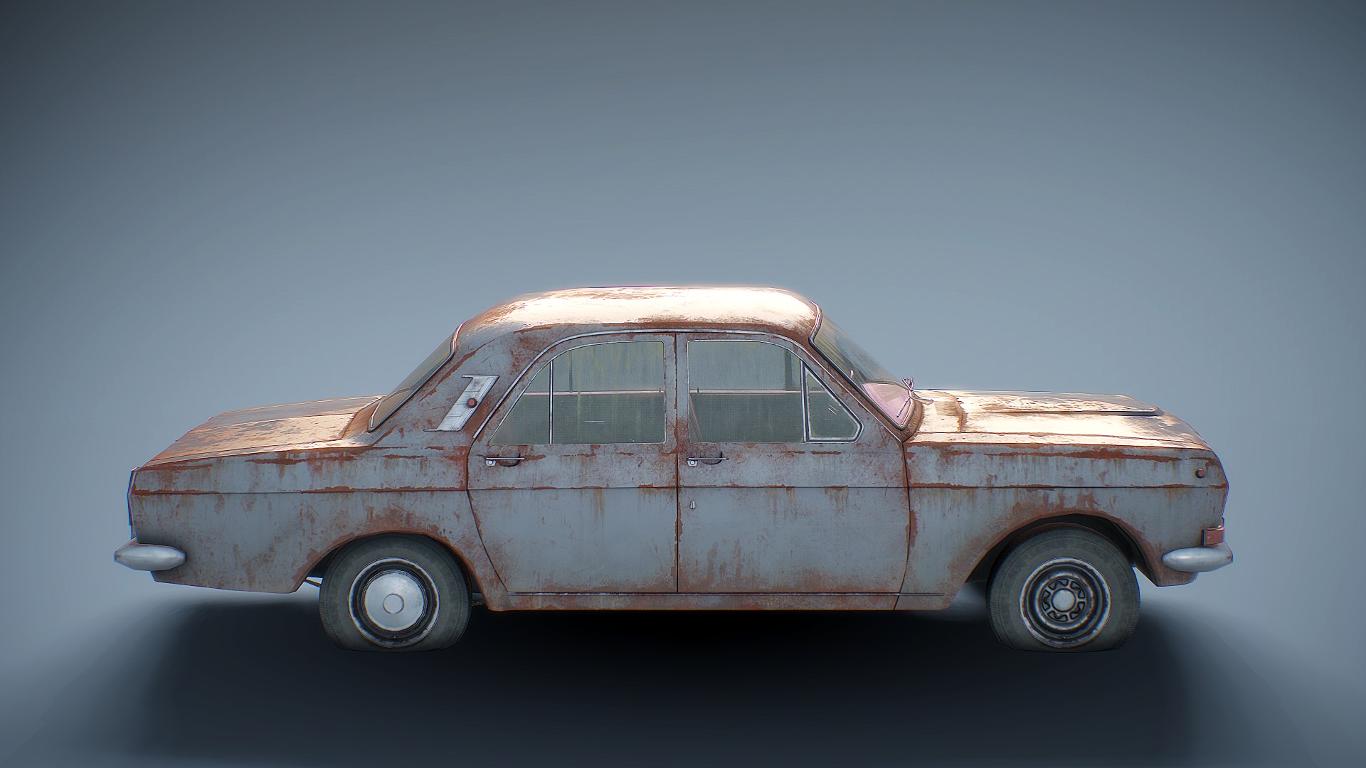 Old Classic Sedan 3D Model - TurboSquid 1406316