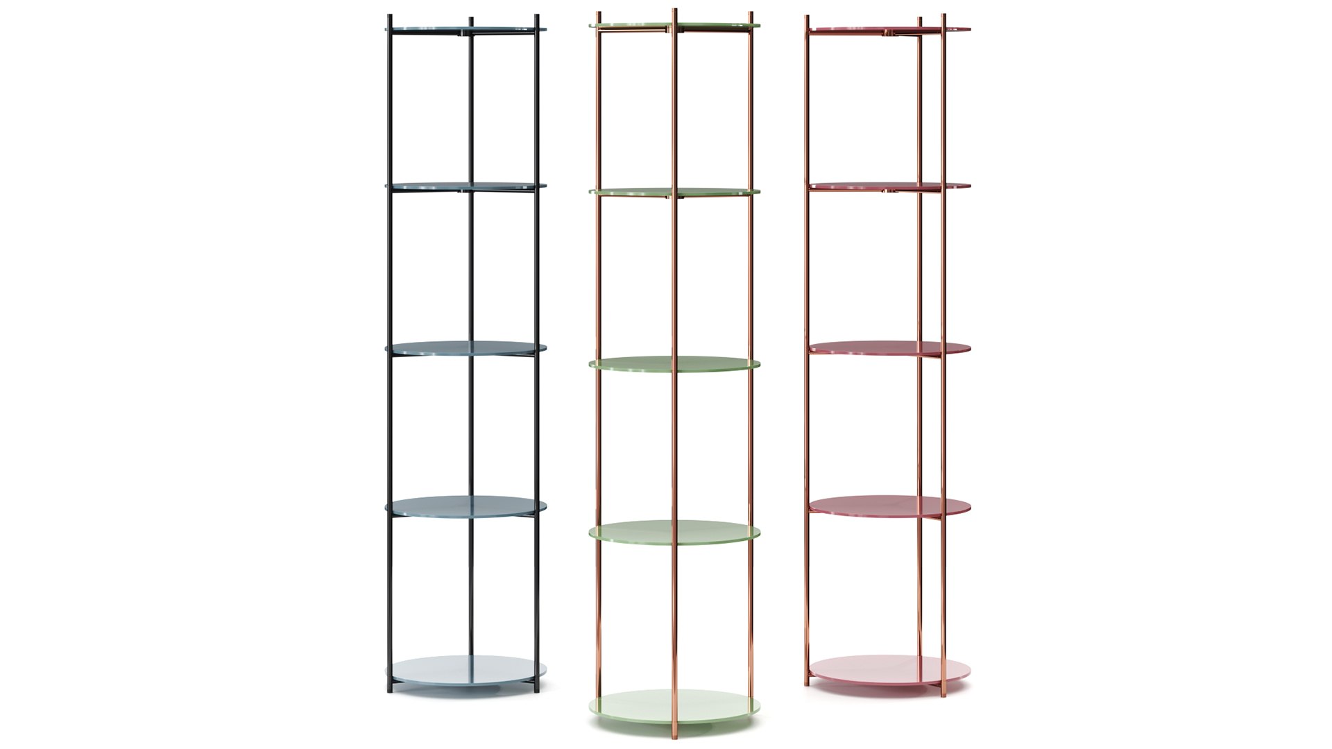 Long Playing Bookcase By Eponimo 3D model - TurboSquid 2106898