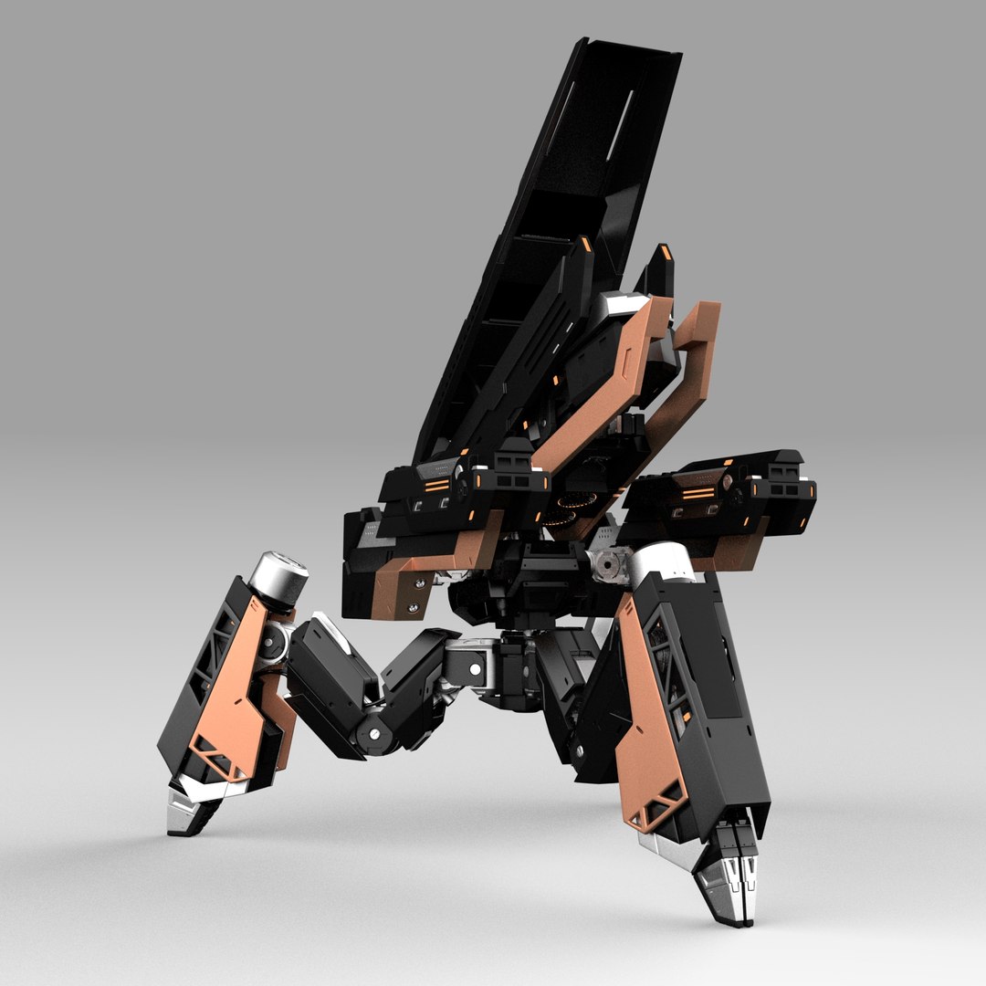 3D Robot Tribot 111f - TurboSquid 1523284