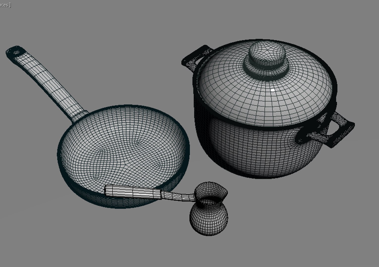 3D kitchenware pan skillet - TurboSquid 1615749