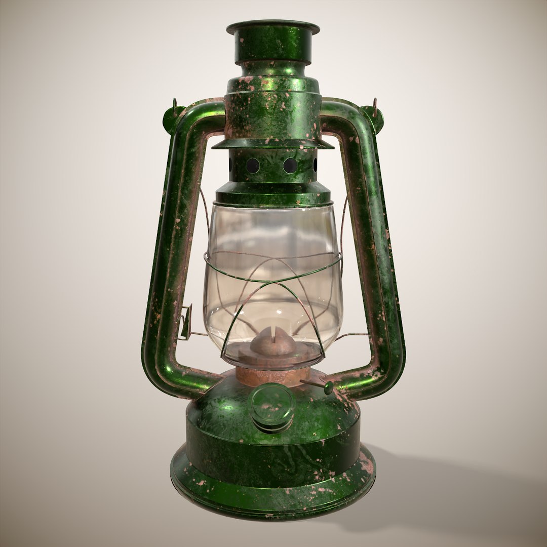 Old Lamp 3D - TurboSquid 2051649