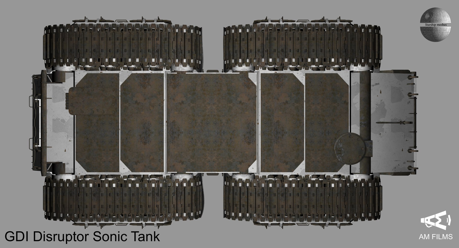 3D GDI Disruptor White model - TurboSquid 1823606