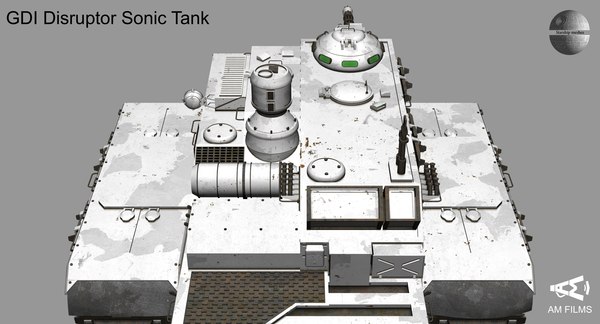 3D GDI Disruptor White model - TurboSquid 1823606