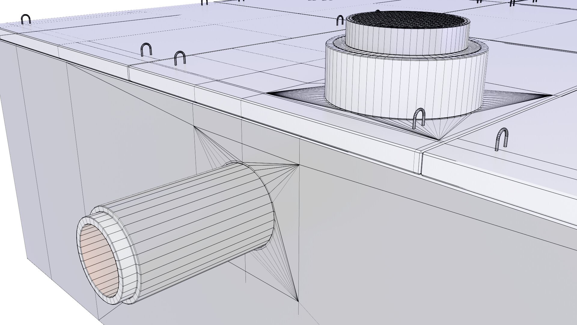 Concrete Stormwater Retention Storage Tank 4 3D Model - TurboSquid 1980063