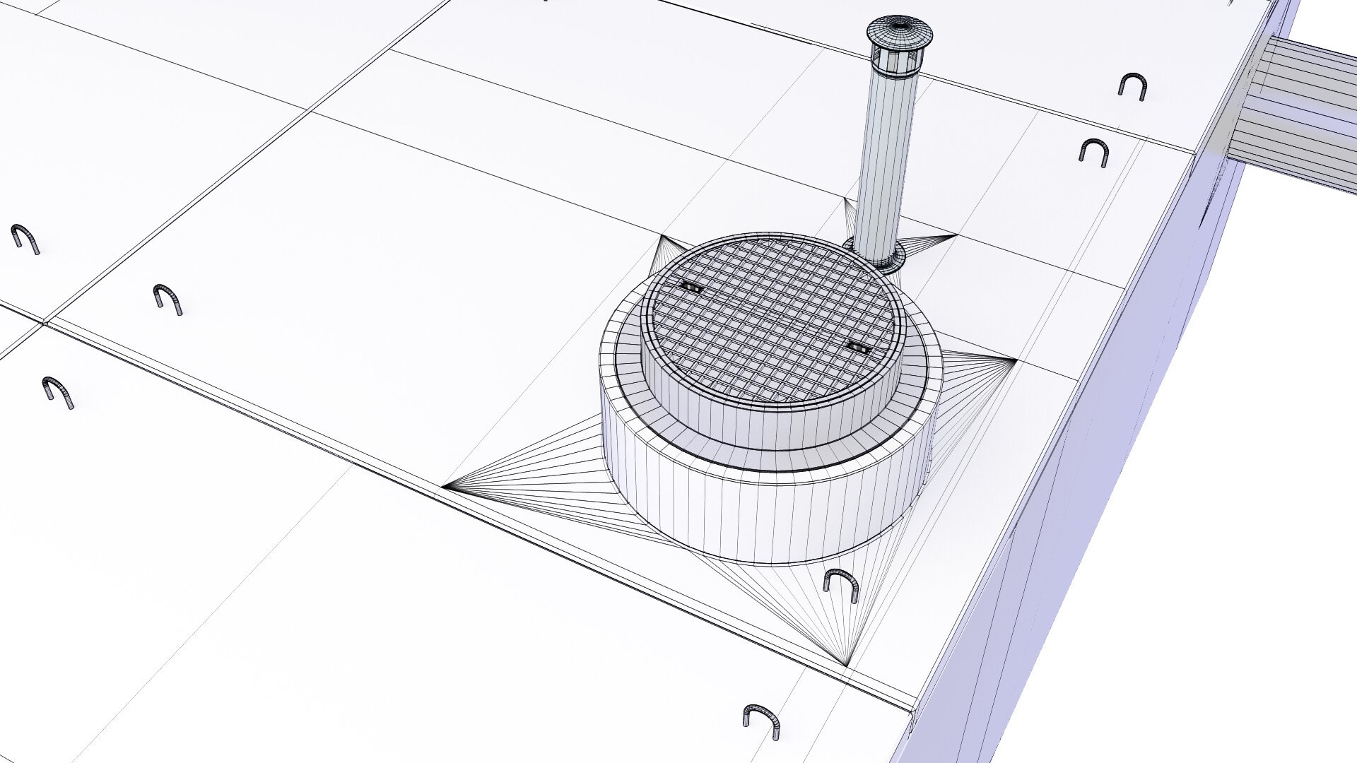 Concrete Stormwater Retention Storage Tank 4 3D Model - TurboSquid 1980063