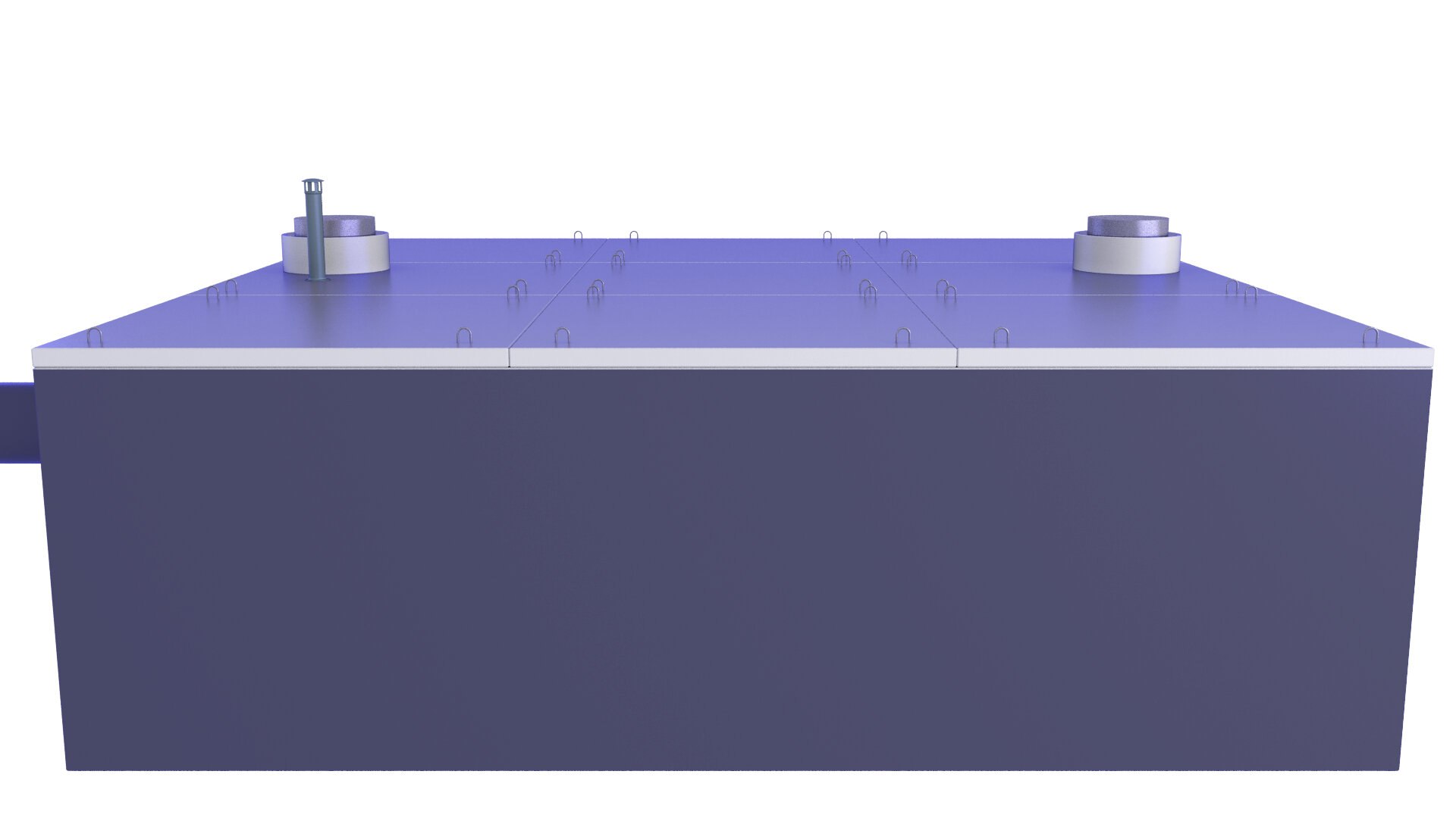 Concrete Stormwater Retention Storage Tank 4 3D Model - TurboSquid 1980063