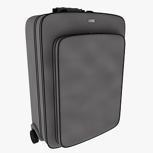 3d suitcase baggage model