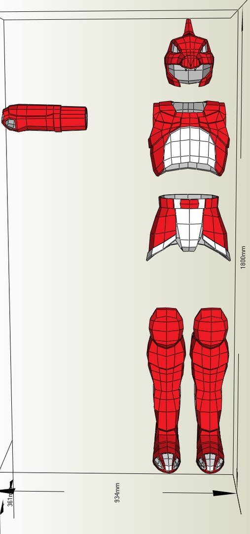 3D papercraft pdo model - TurboSquid 1421963