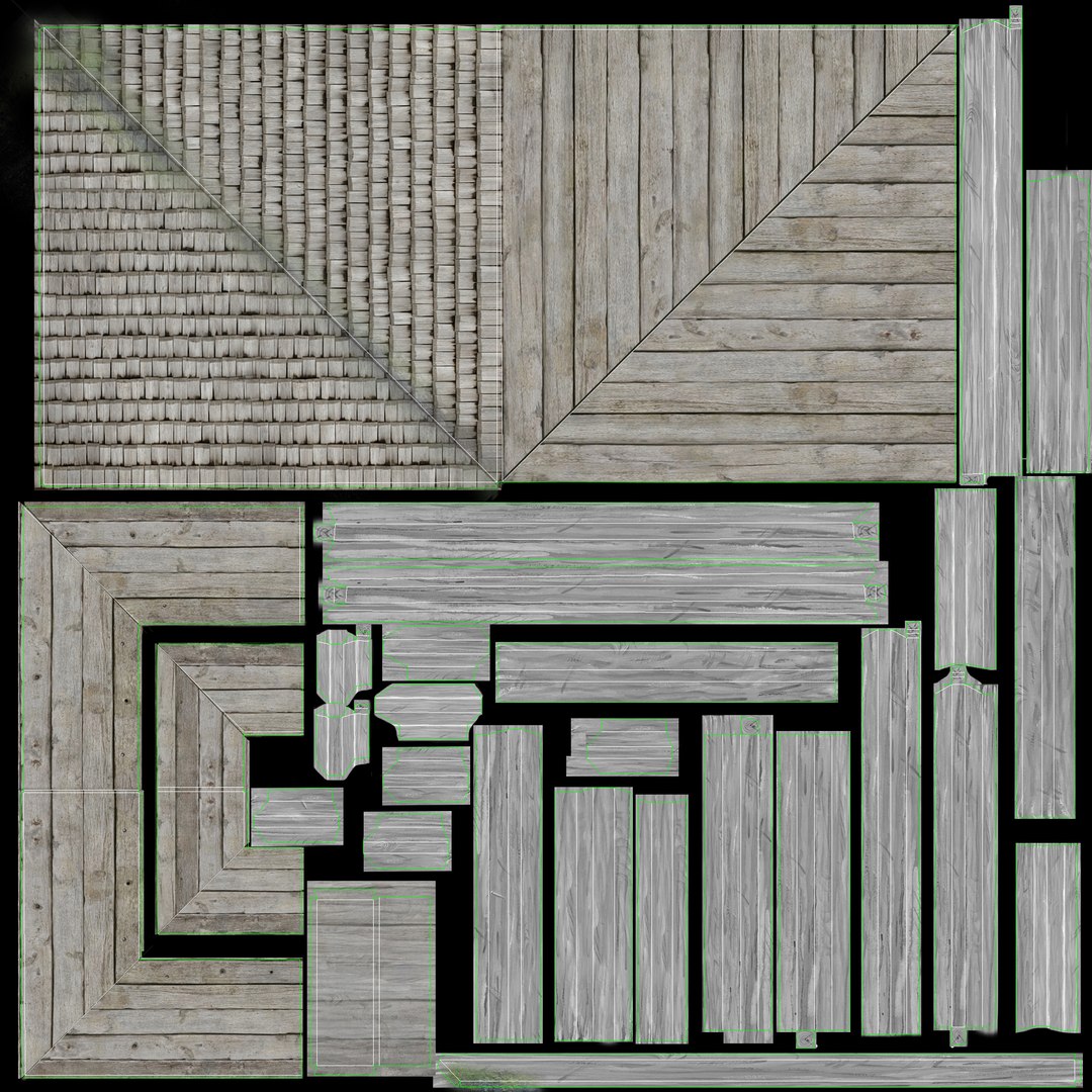 Castle Hoarding Angle Section 3d Max