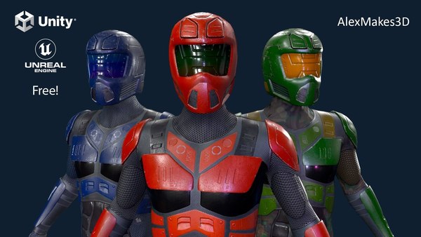 Free Unity Power-Rangers Models | TurboSquid
