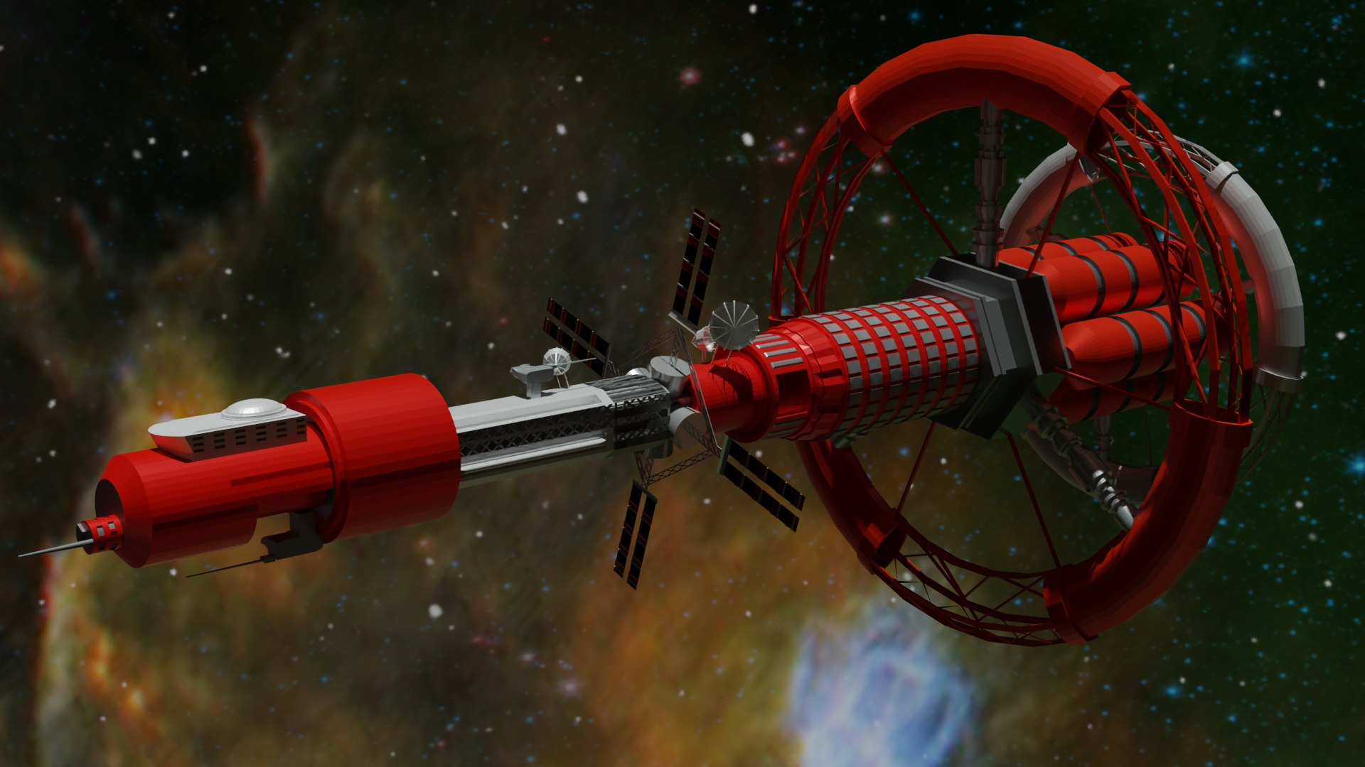 Spacecraft 3D Model - TurboSquid 1924021