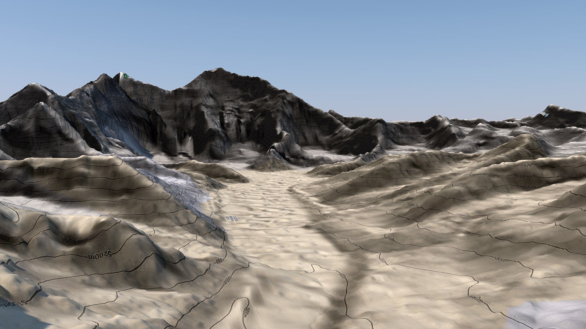 3D Mount Everest China-Nepal model - TurboSquid 2060767