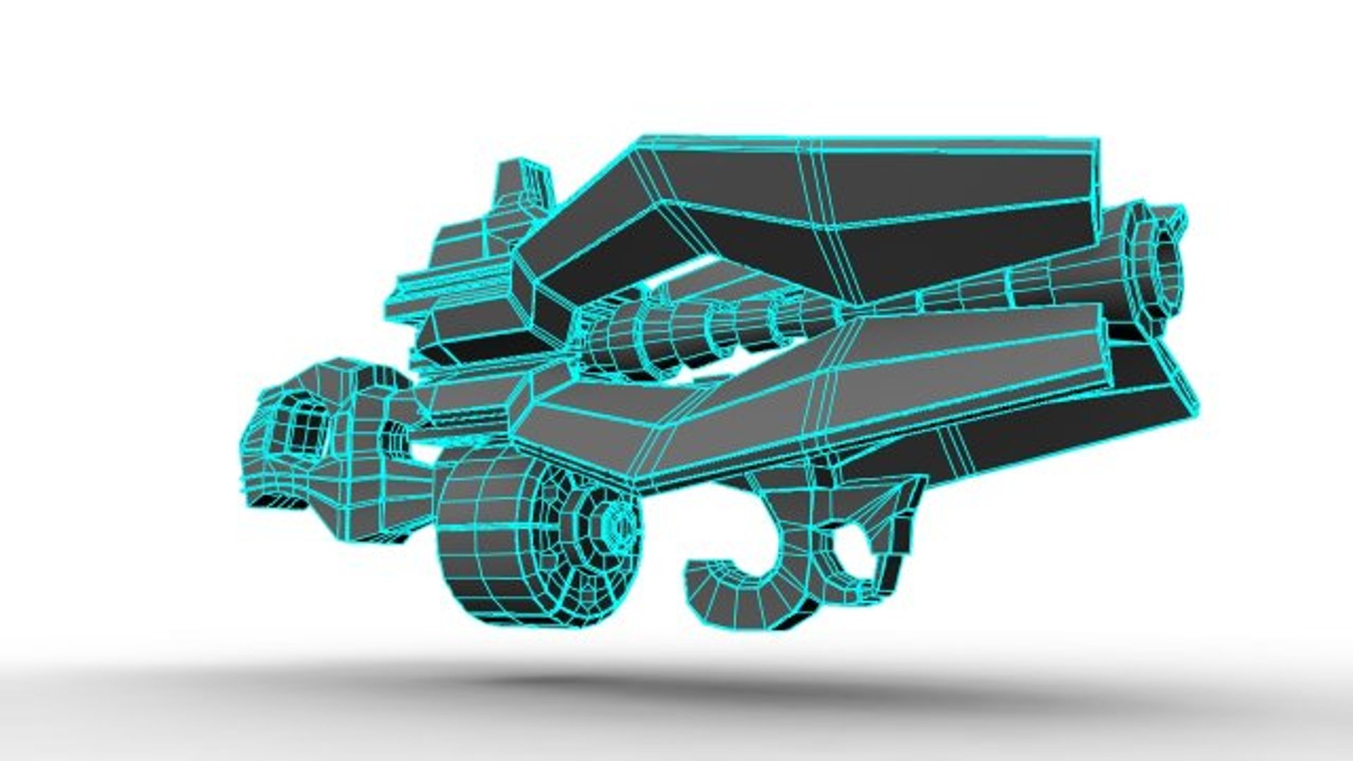 Sci Fi Gun Prototype Model - TurboSquid 1244247