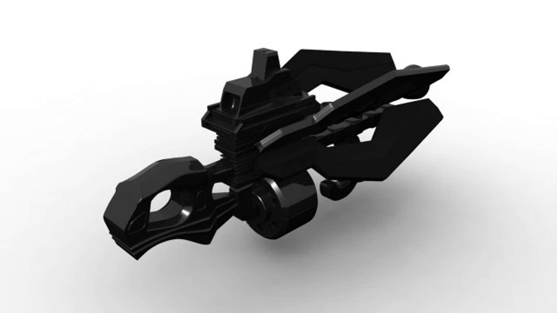 Sci Fi Gun Prototype Model - TurboSquid 1244247