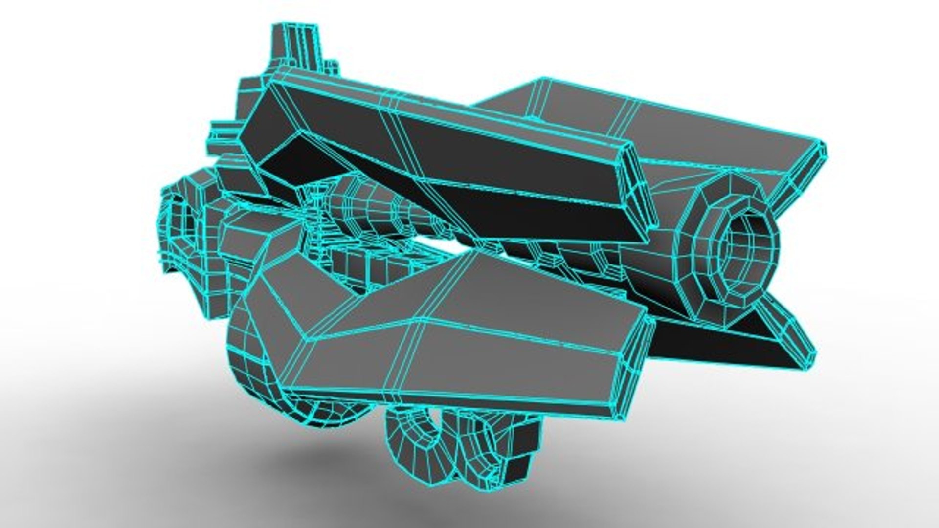 Sci Fi Gun Prototype Model - TurboSquid 1244247