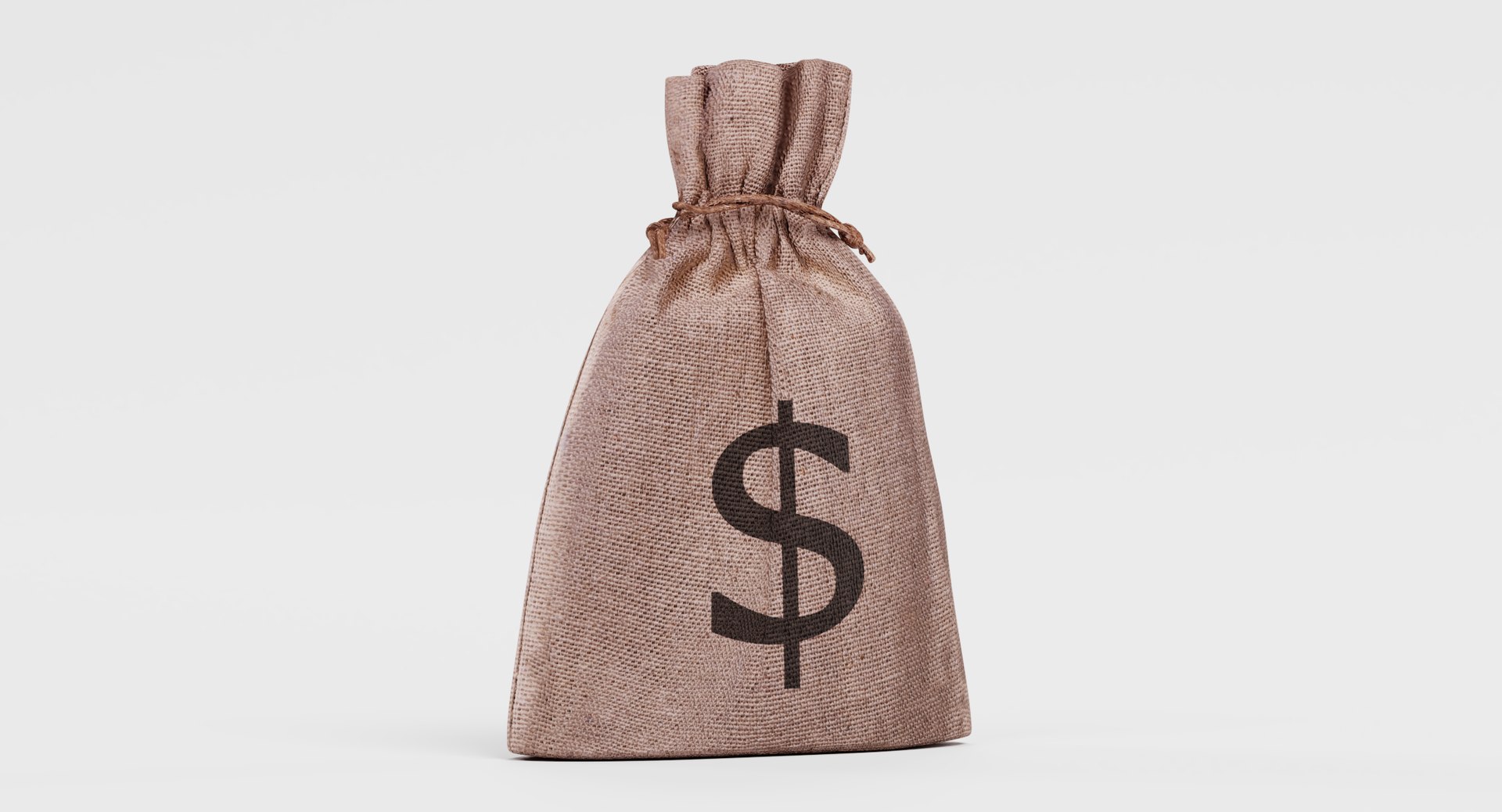 3D Money Bag Model - TurboSquid 1354312