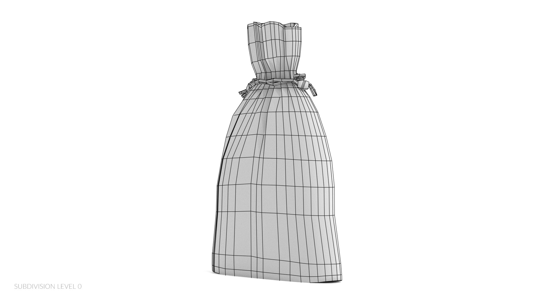 3D Money Bag Model - TurboSquid 1354312