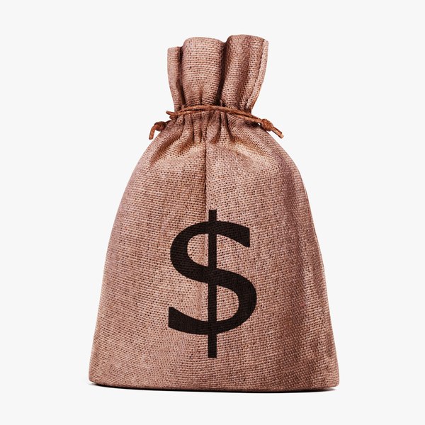 Low Poly Money Bag 3D Models for Download | TurboSquid