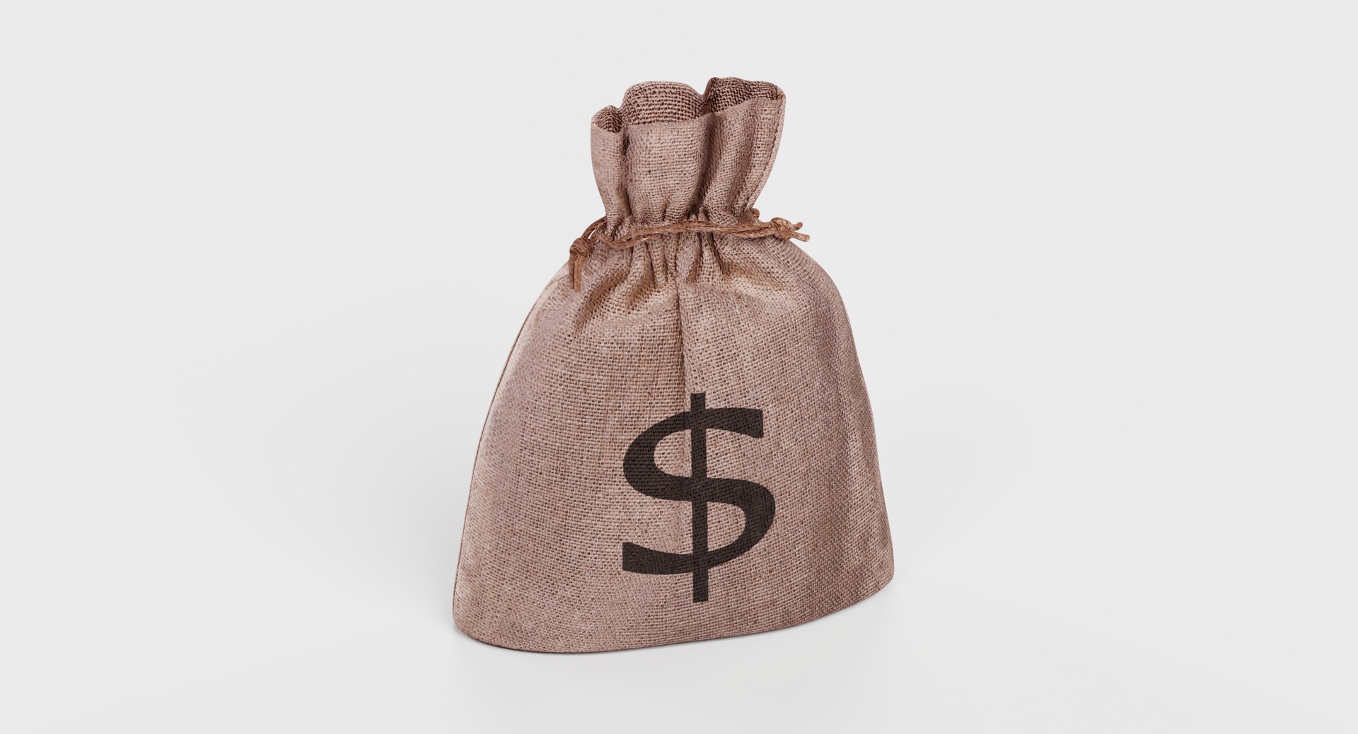 3D Money Bag Model - TurboSquid 1354312