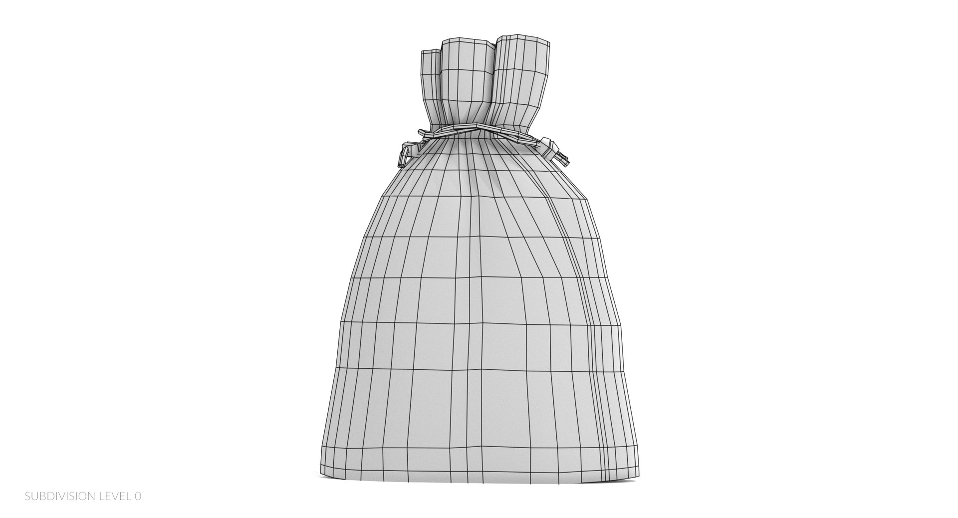 3D Money Bag Model - TurboSquid 1354312