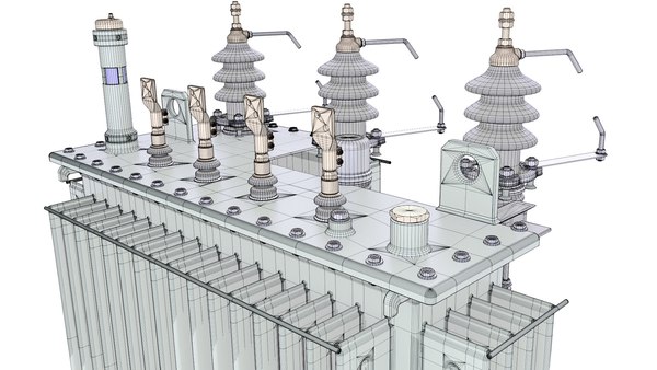 Oil Immersed Transformer Coil Windings Inside 18 3D model - TurboSquid ...