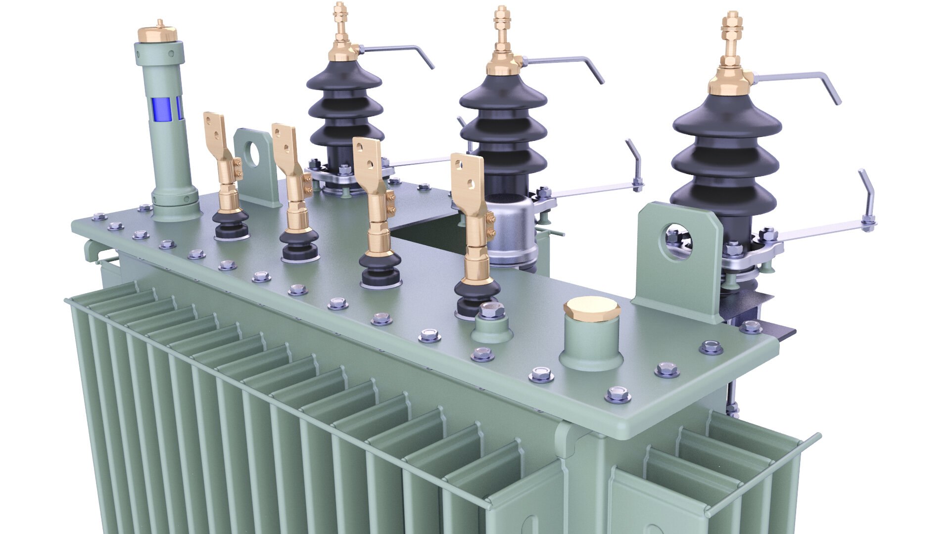 Oil Immersed Transformer Coil Windings Inside 18 3D Model - TurboSquid ...