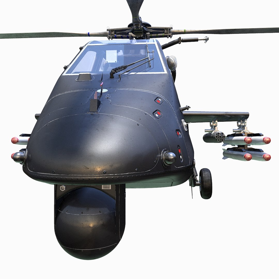 3d Model Harbin Z-19 Attack Helicopter