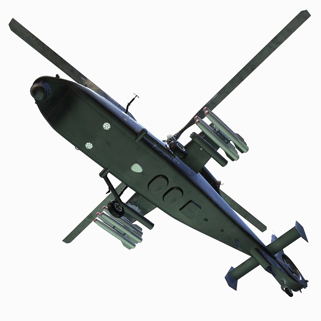 3d Model Harbin Z-19 Attack Helicopter