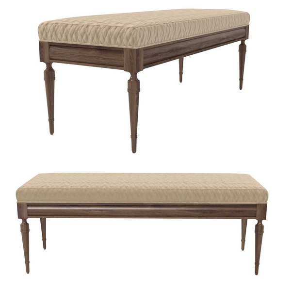 modelo 3d Banco Baker Milling Road Originals - TurboSquid 1624312