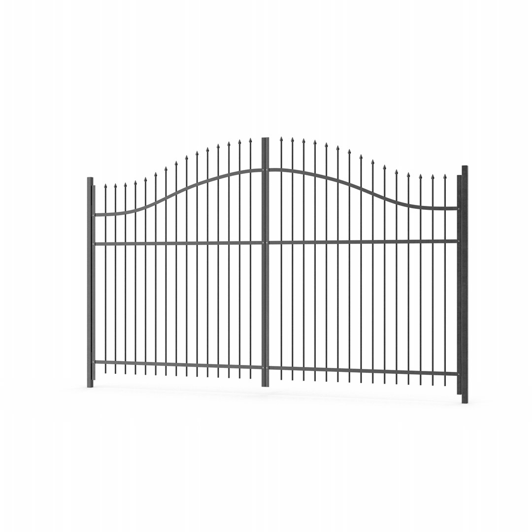 3D Metal Gates - TurboSquid 2193494