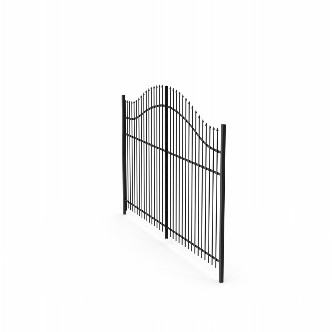 3D Metal Gates - TurboSquid 2193494