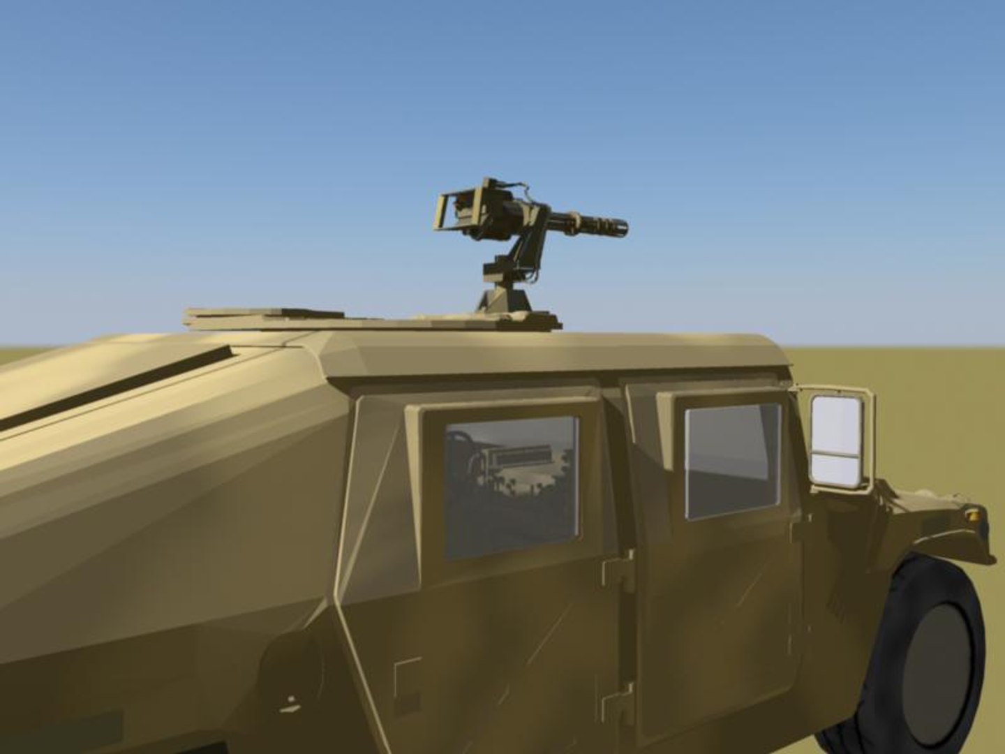 military humvee camo version 3d ma
