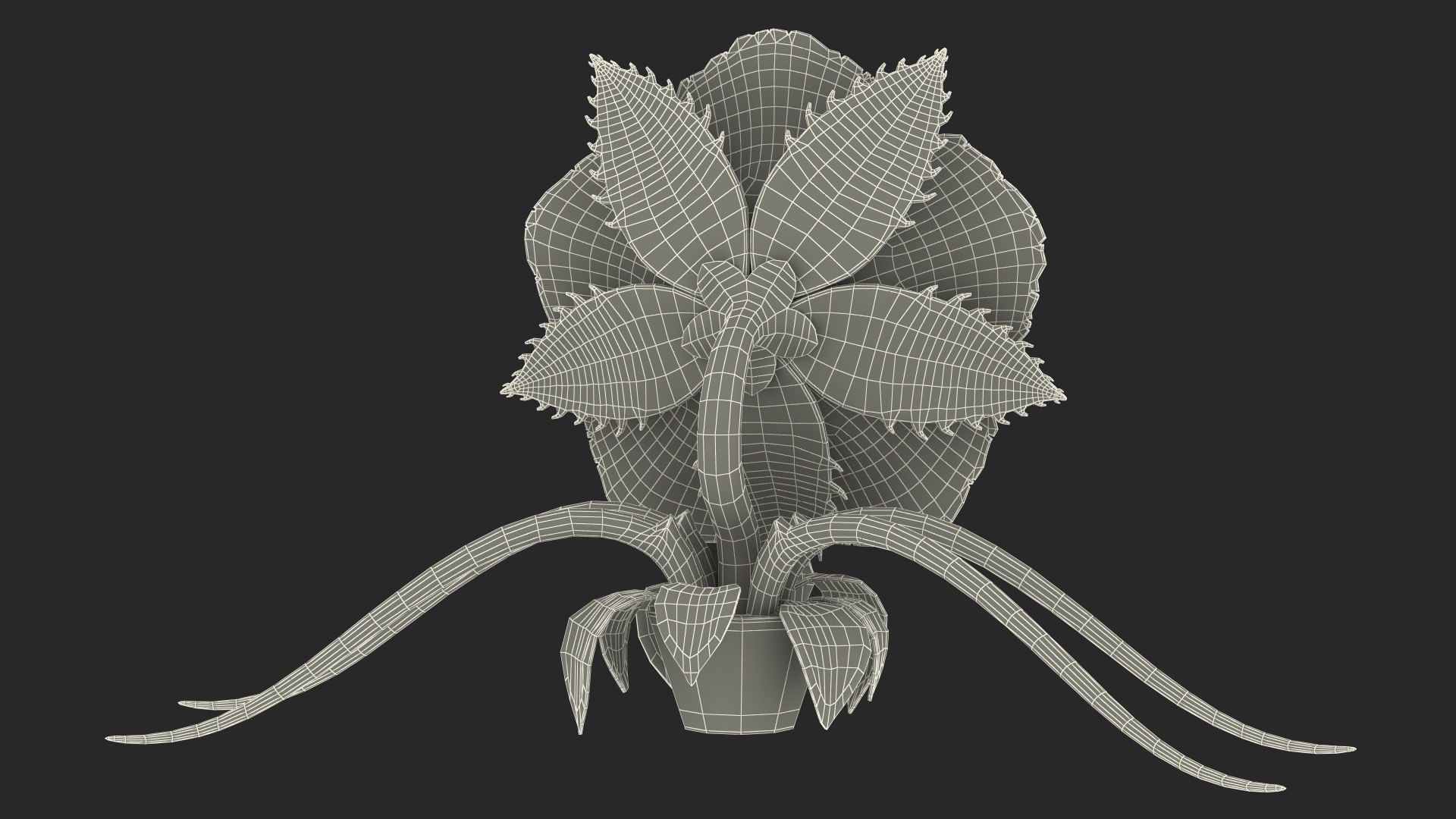 3D Monster Plant - TurboSquid 2041069