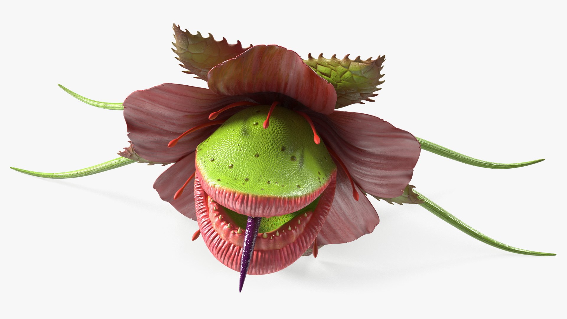 3D Monster Plant - TurboSquid 2041069