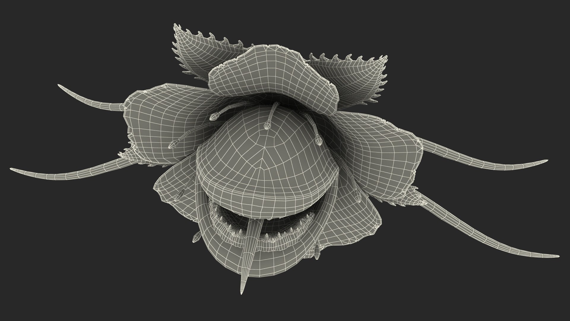 3D Monster Plant - TurboSquid 2041069