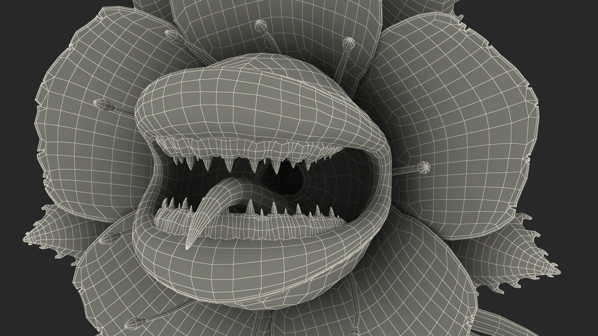 3D Monster Plant - TurboSquid 2041069