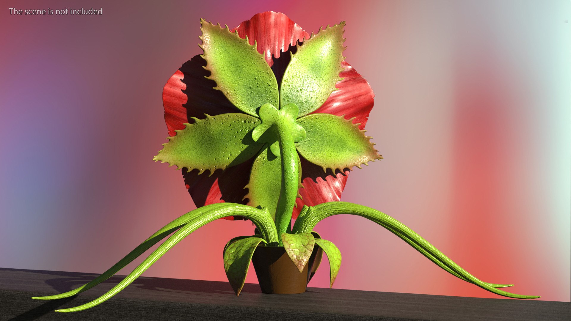 3D Monster Plant - TurboSquid 2041069