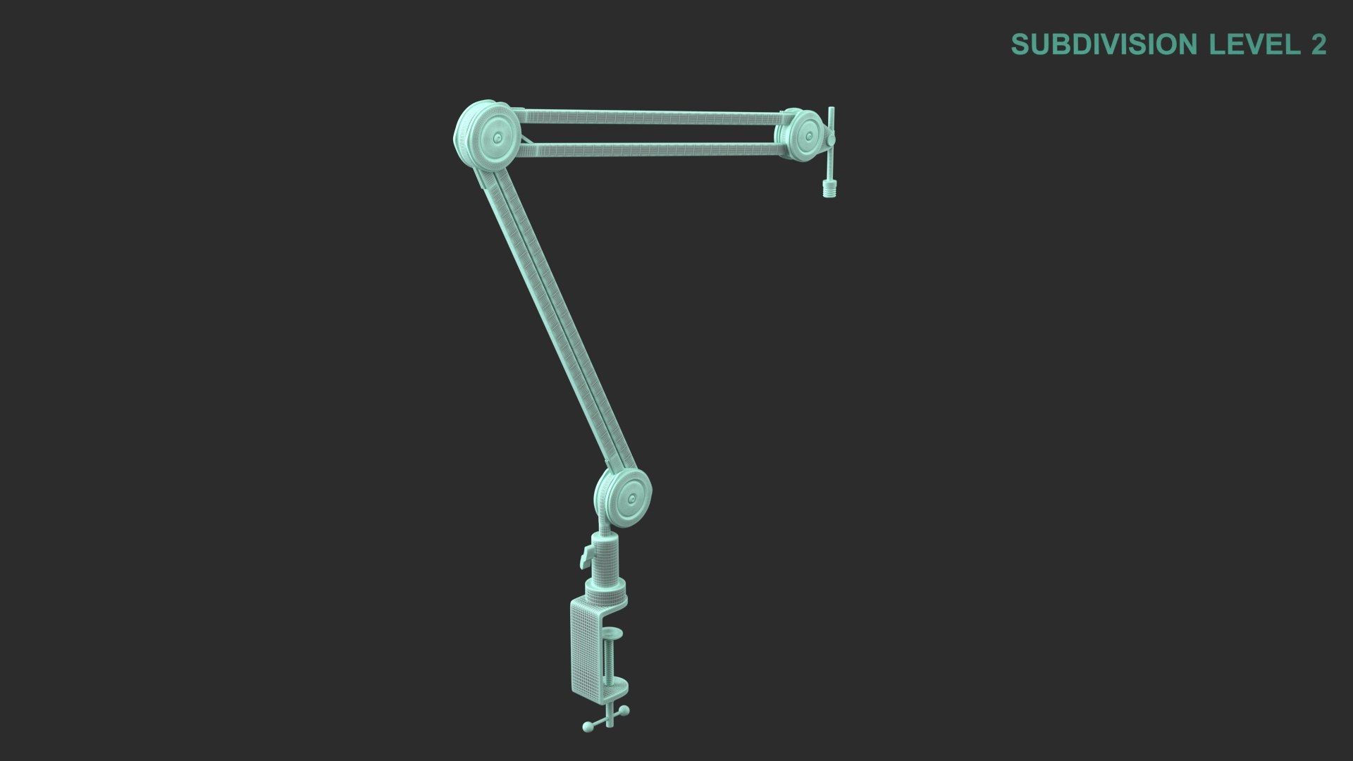 Microphone Stand 3D - TurboSquid 1979068