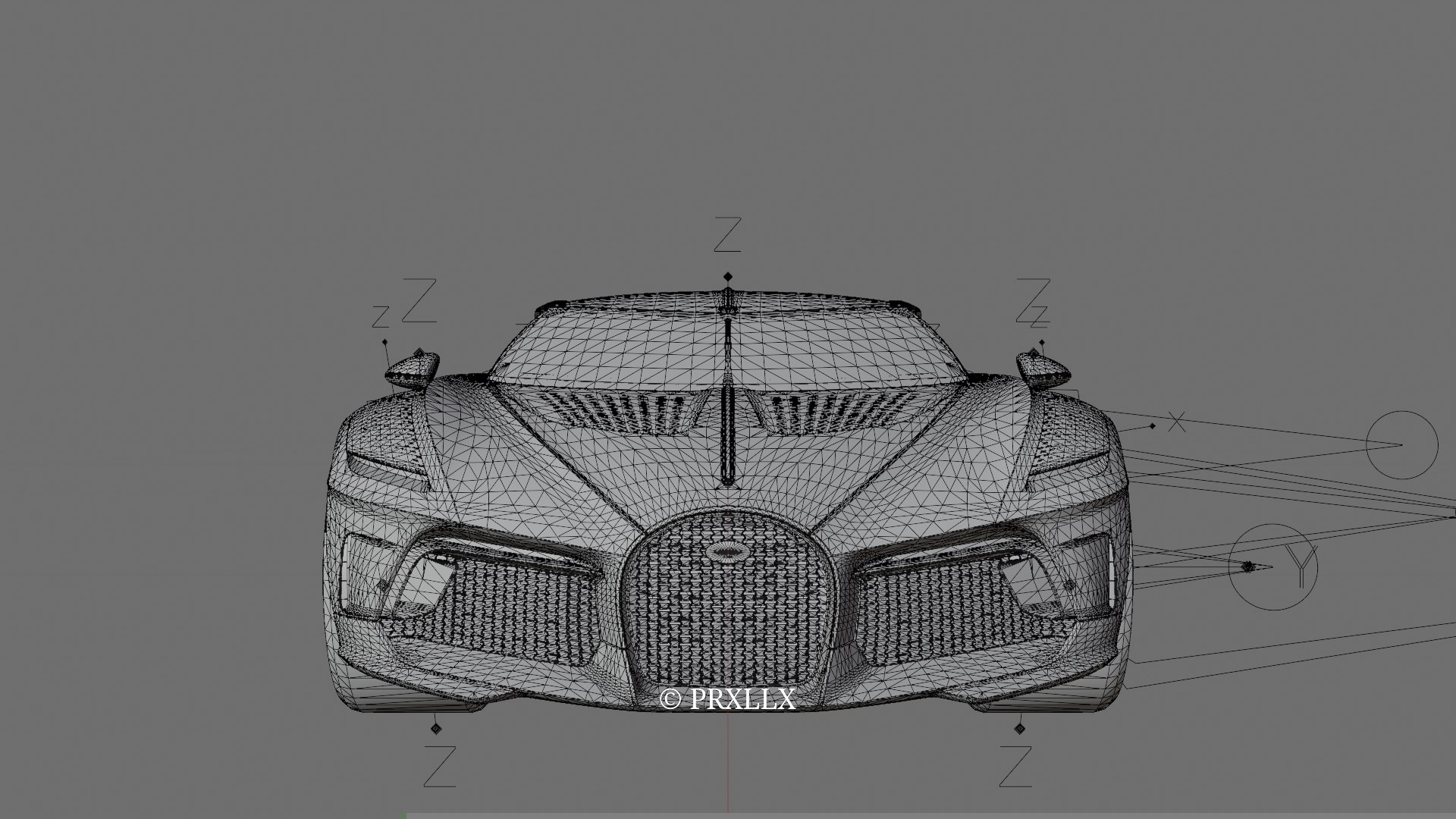 3D BUGATTI LA VOITURE NOIRE WITH RIG Model - TurboSquid 2186701