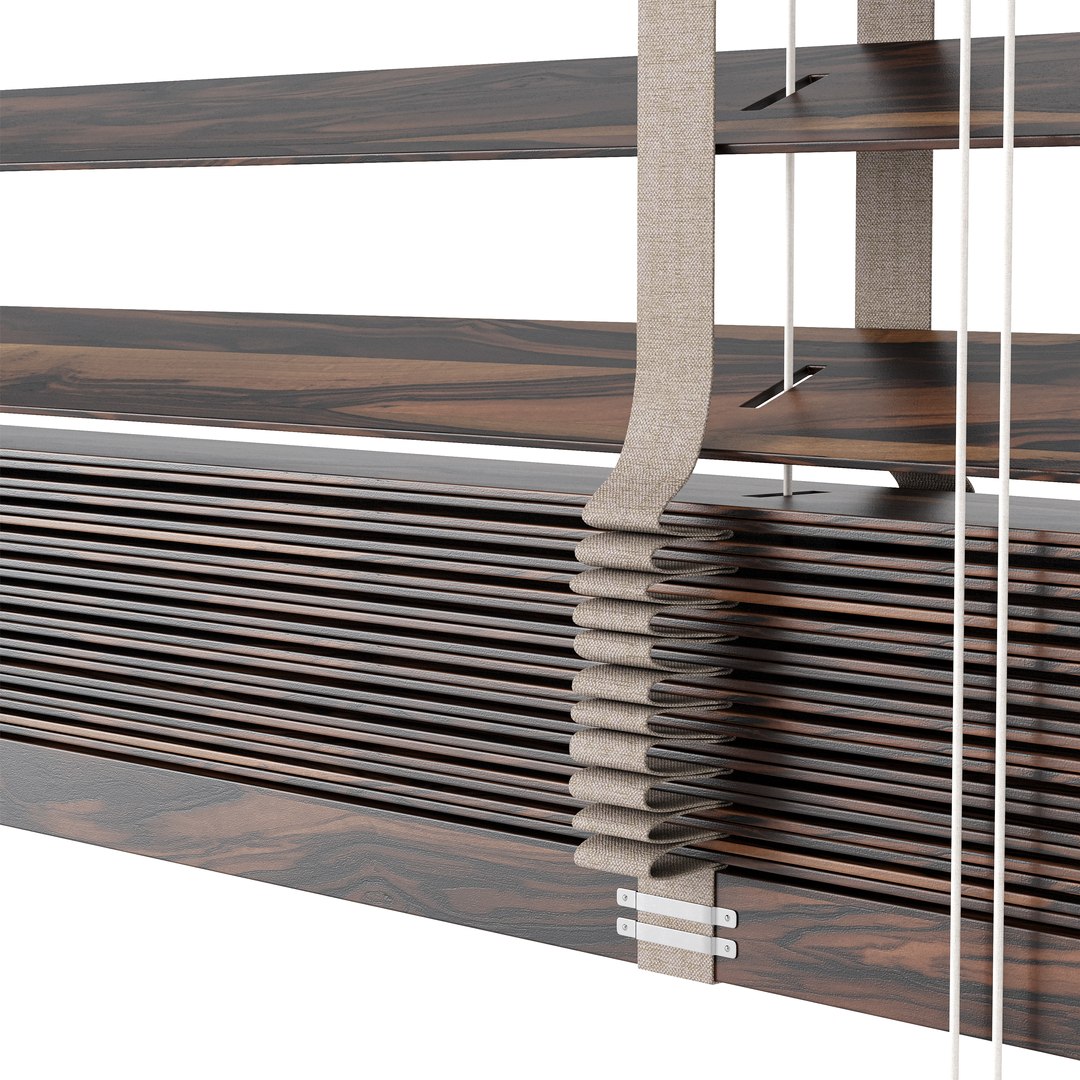 3D Wooden Blinds Set 21 - TurboSquid 2180824