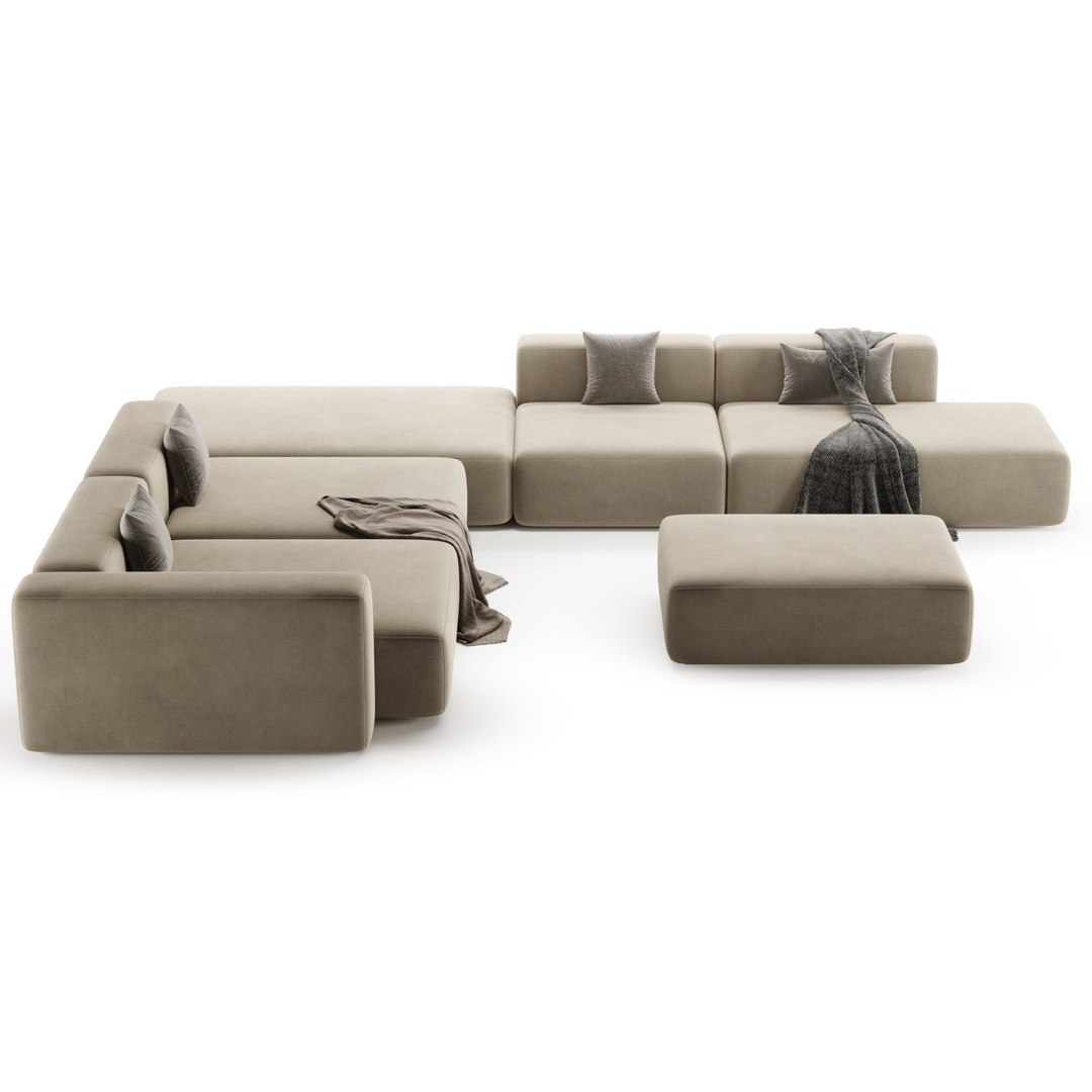 Sofa Vito By Tuo Divano Model - TurboSquid 2169033