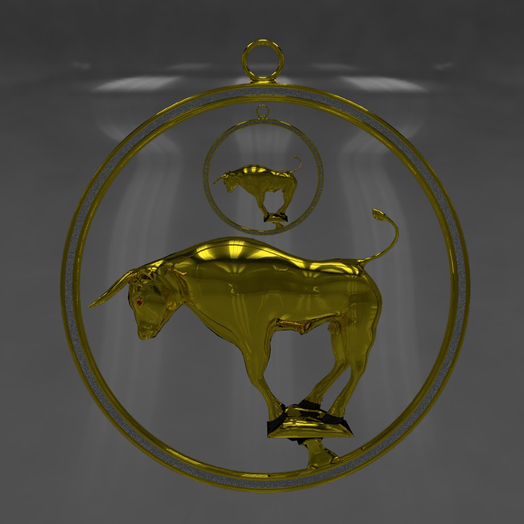 Taurus Zodiac 3d Blend