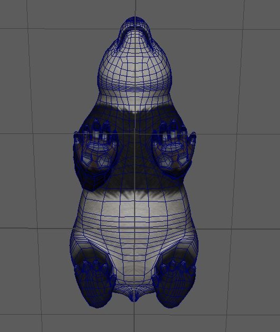 3D Panda Ar Vr Fully Rigged - TurboSquid 1413415