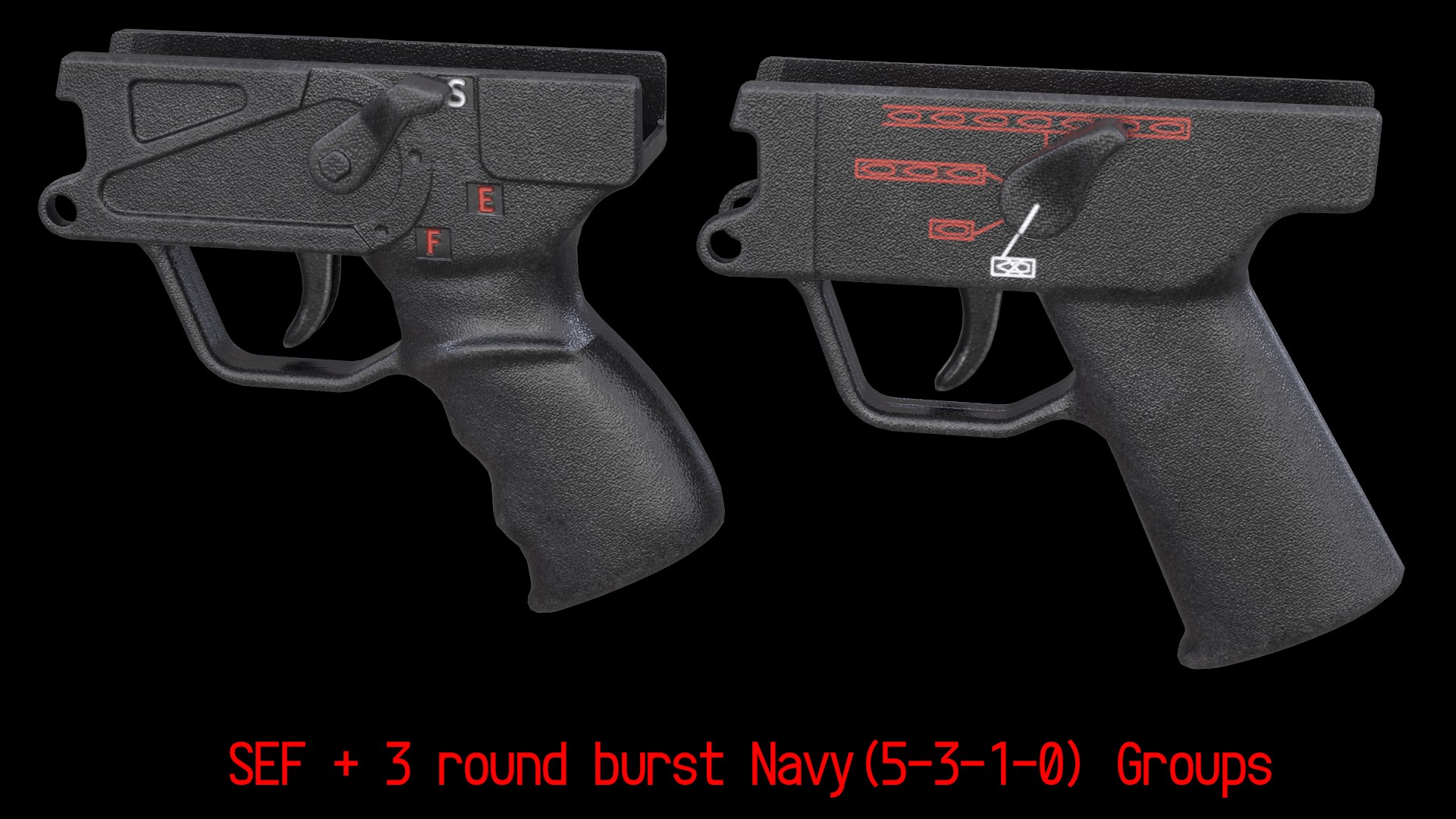 3D MP5K MP5KN With Upgrades Game Ready - TurboSquid 2339935